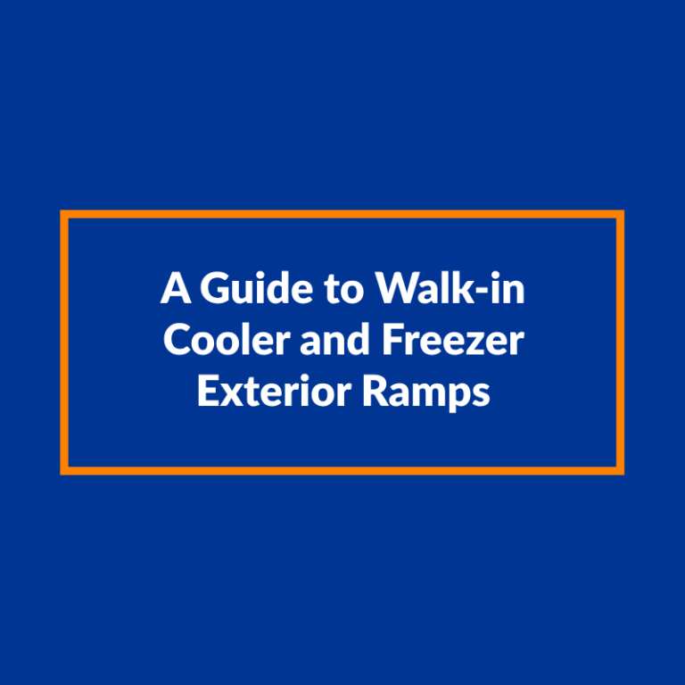 A Guide to Walk-In Cooler and Freezer Exterior Ramps | Arctic Walk-Ins